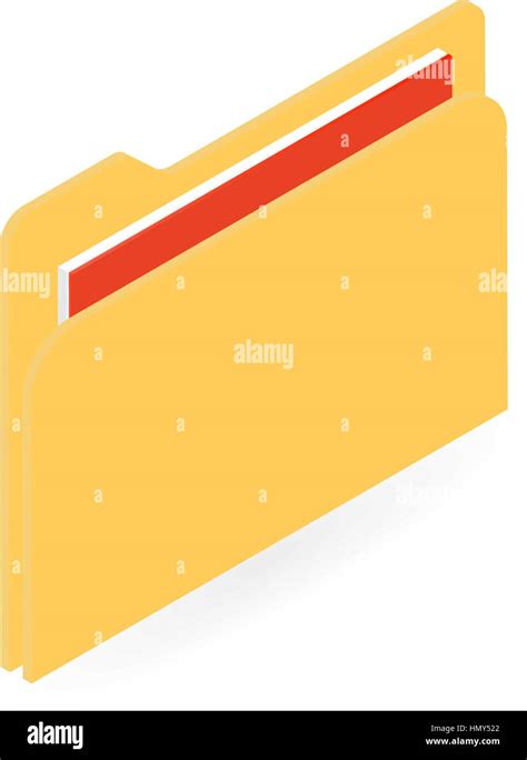 File Folder Vector Illustration Stock Vector Image And Art Alamy