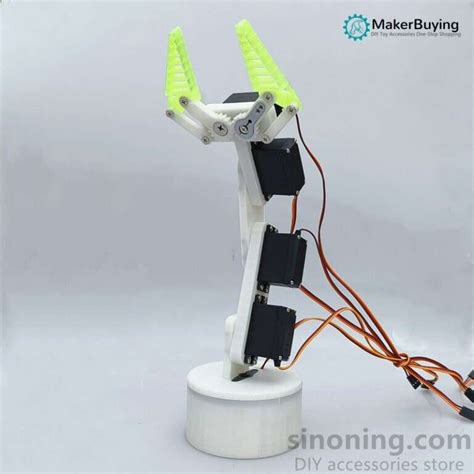 3d Printing Five Axis Robotic Arm 5 Axis 5 Degree Of Freedom Robotic