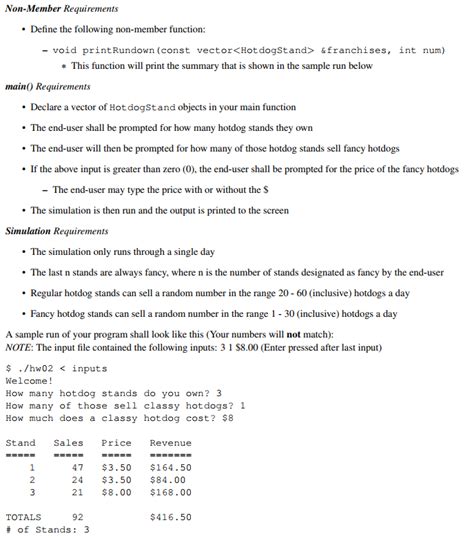 Object Oriented Programming C I Need The Main