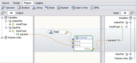 Using The Bpel Mapper Bpel Designer And Service Engine Users Guide