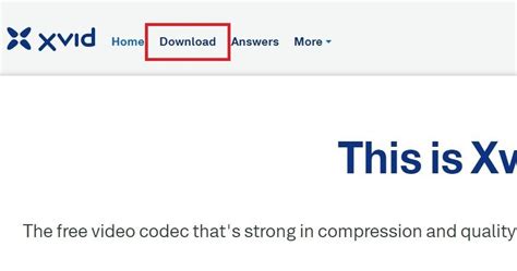 Xvid Video Codec For Vlc How To Boost Video Quality