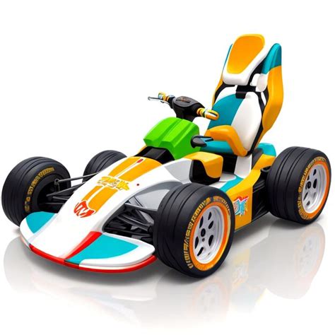 Premium Photo Racing Go Kart Realistic 3d Rendering Photo