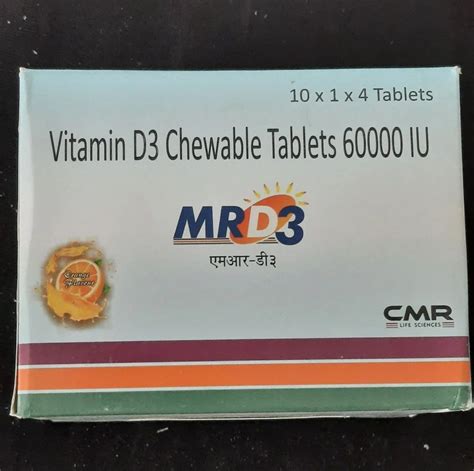 Vitamin D3 Chewable Tablets At ₹ 8214stripe Ahmedabad Id