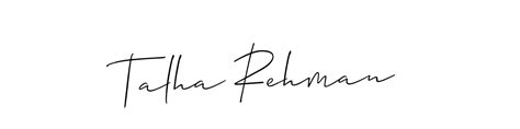 86 Talha Rehman Name Signature Style Ideas Professional Autograph