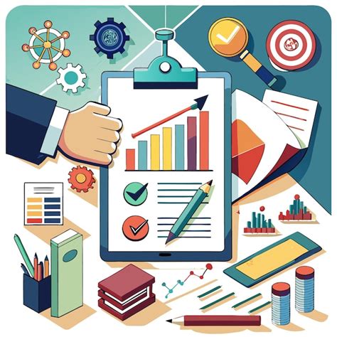 Visual Representation Of Data Analysis And Business Growth Premium Ai