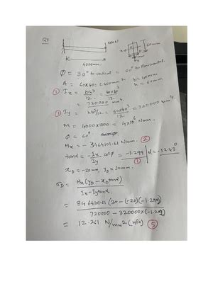 Soil Mechanics Short Notes Chapter Advanced Mechanics Of Solids Studocu