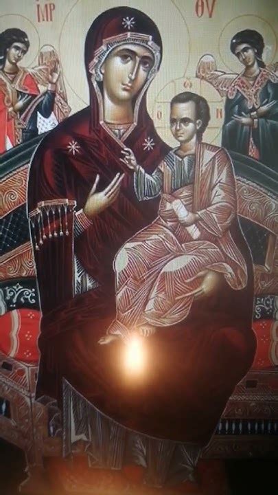 Икона Пресвятой Богородицы Всецарица Youtube