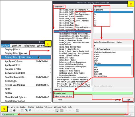 Wireshark Packet Operations — Task 3 Statistics Protocol Details
