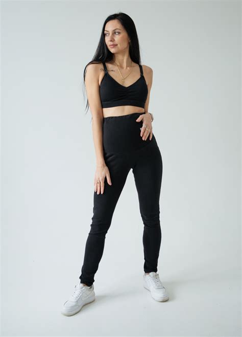 Лосины для беременных по регулировке рыбана Черные Hn Xxl Xxxl 620401 от продавца Hn в