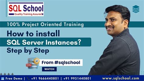 How To Install Sql Server Step By Step Live Sqlschool Sql Database Rdms