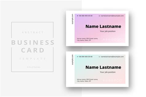 핑크 컬러로 트렌디한 최소한의 추상 비즈니스 카드 템플릿 기하학적 패턴 현대 기업 편지지 Id 레이아웃입니다 패션 정보 샘플 이름 텍스트와 배경 디자인 벡터 고정됨에 대한