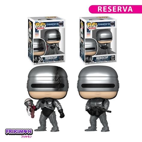 Reserva Pack Funko Pop Bundle Robocop Metallic Chase 1989 Robocop 2