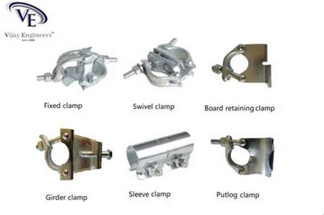 Carbon Steel Color Galvanized Scaffolding Putlog Coupler Shape Round 600gms At ₹ 52 Piece In