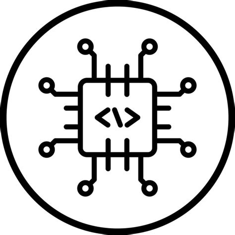 Premium Vector Vector Design Code Processor Icon Style