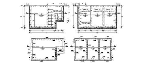 Water Tank Detail Rcc Structure D View Cad Construction Unit Layout My Xxx Hot Girl