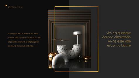 D Rendering Display Easy PowerPoint Design