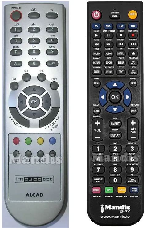 Mandis ALC001 Remote Control Instructions