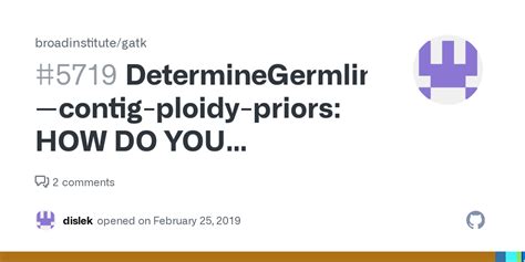 DetermineGermlineContigPloidy Contig Ploidy Priors HOW DO YOU