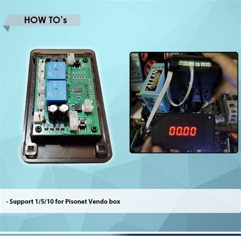 Allan Timer 1222 4 Digit New Version Support 1 5 10 For Pisonet Vendo Machine Computers And Tech