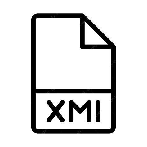 Xml File Type Icons Files And Document Format Design Icon Symbol Vector