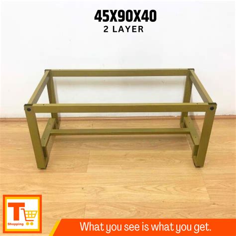 Disassemble Living Area Center Table Mini Office Table Small Dining Table Table Metal Legs