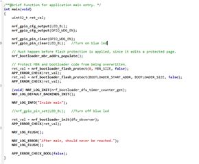 Custom Transport Layer For Dfu In App And Dual Bank Settings Issue