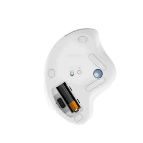 עכבר אלחוטי לבן עם כדור עקיבה Logitech M575 910 005870 Ergo Trackball Mouse