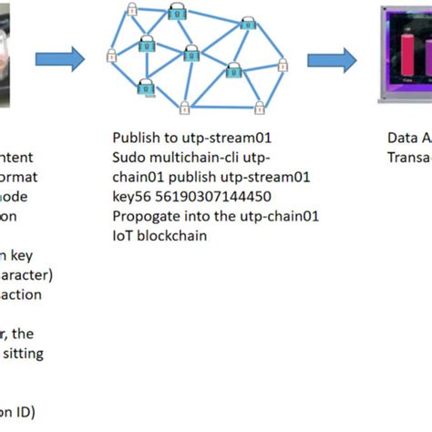 Iot Blockchain Transaction Data Flow Download Scientific Diagram