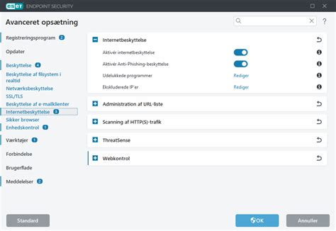 Internetbeskyttelse Eset Endpoint Security 11 Eset Onlinehjælp