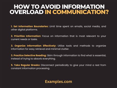 19 Information Overload In Communication Examples