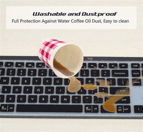 Silicone Keyboard Cover Skin For Logitech Mx Keys Logitech Craft Advanced Wireless Keyboard