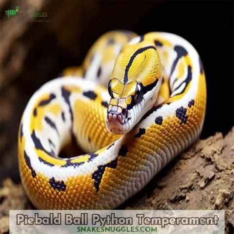 Piebald Ball Python Unlocking The Captivating World Of Black And White