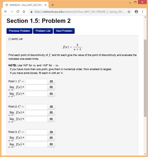solved webwork lhoumat265onl × → 숲