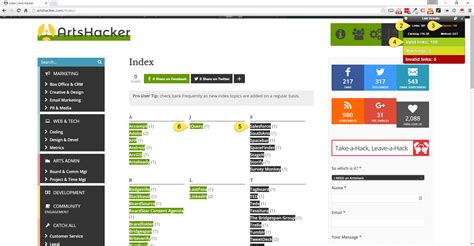 need a fast and easy way to check for broken links arts hacker