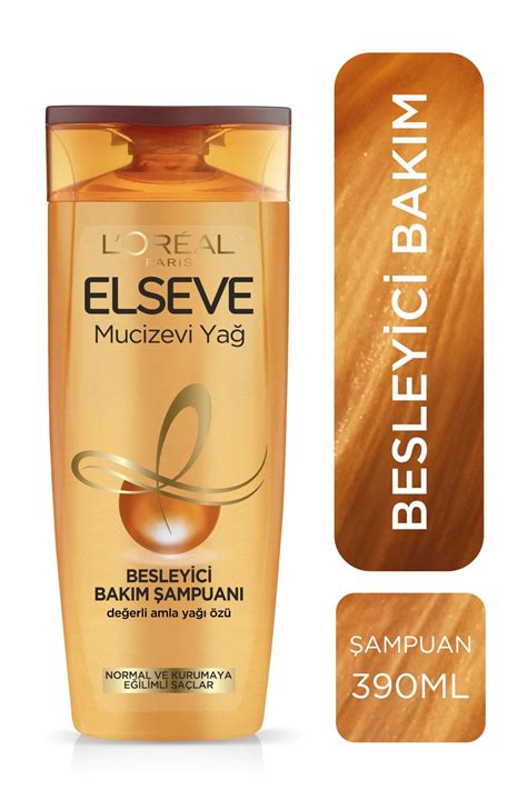 Elseve Loréal Paris Elseve Mucizevi Yağ Besleyici Bakım Şampuanı 390 Ml Fiyatı Yorumları