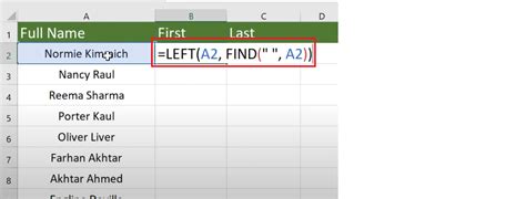 Separate Strings In Excel Exceltutorial