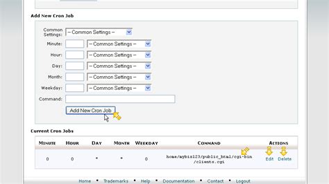Setting Up A Cron Job On Cpanel That Dnt Have The Cron Job Option