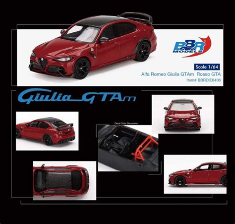 Bbr Models 164 Alfa Romeo Giulia Gtam Mobile Garage Hk