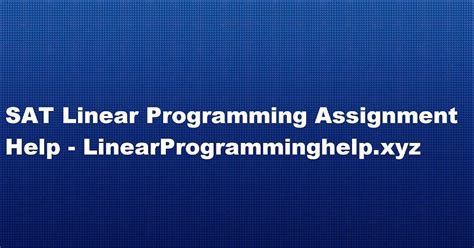 dual simplex method in tableau form linear programming assignment help