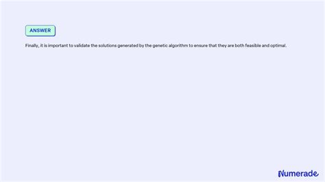 Solved When Using A Genetic Algorithm What Are The Problems With Using Penalty Functions That