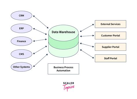 Difference Between Database And Data Warehouse Scaler Topics