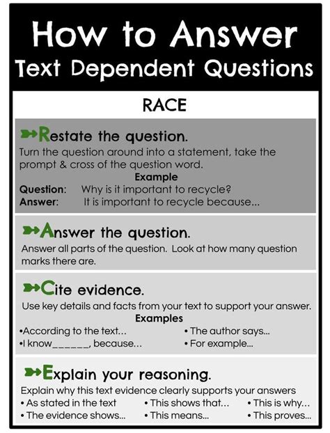 Text Dependent Questions Text Dependent Questions Study Tips For Babes Critical Thinking