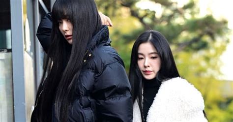 사진 레드벨벳 슬기 아이린 우아한 출근길