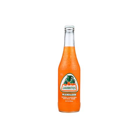Jarritos Mandarin Glass Bottle 12 Oz 24 Pack Great West Beverage Corp