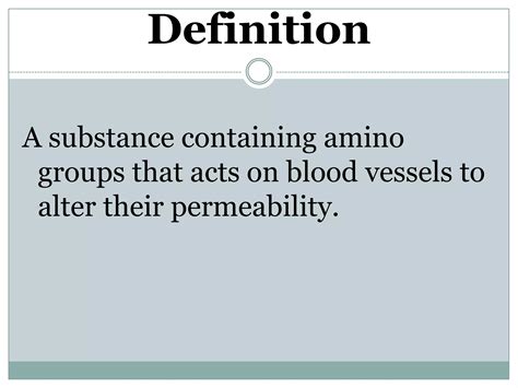 Vasoactive Amines Pdf
