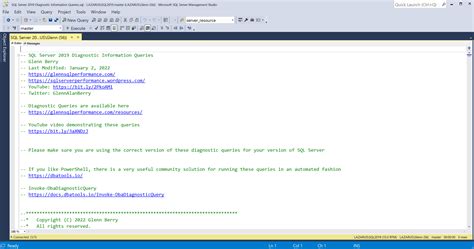 sql server diagnostic information queries for january 2022 glenn s
