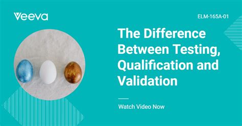 The Difference Between Testing Qualification And Validation [video] Learngxp Accredited