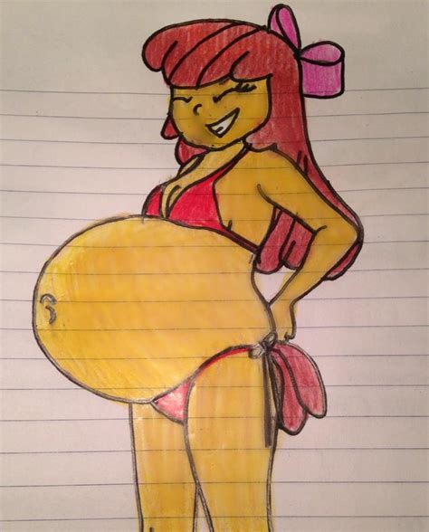 Preggo Apple Bloom Fan Art 1 By Whansinn Flares By Preggoapplebloom On