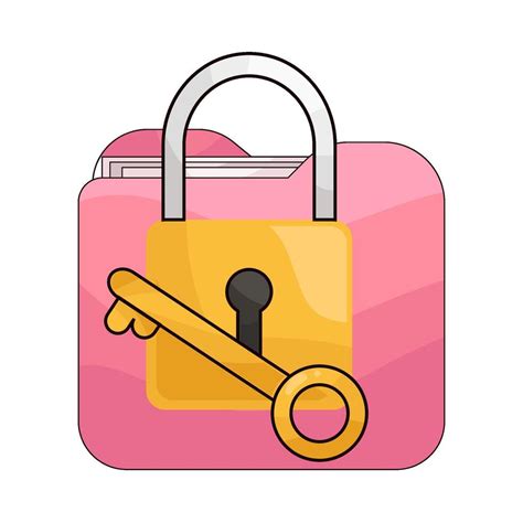 High Security Locked Folder 49969144 Vector Art At Vecteezy