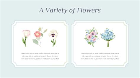 Ppt 발표자료 빠르게 만드는 방법은 꽃 수채화 일러스트 플라워 디자인 부드러운 파스텔톤 예쁜 Ppt 템플릿으로 10분 완성 예스폼 Ppt